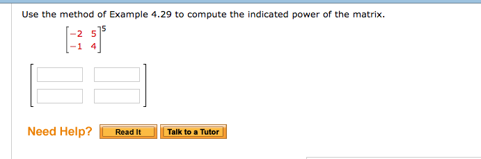 Solved Use the method of Example 4.29 to compute the | Chegg.com