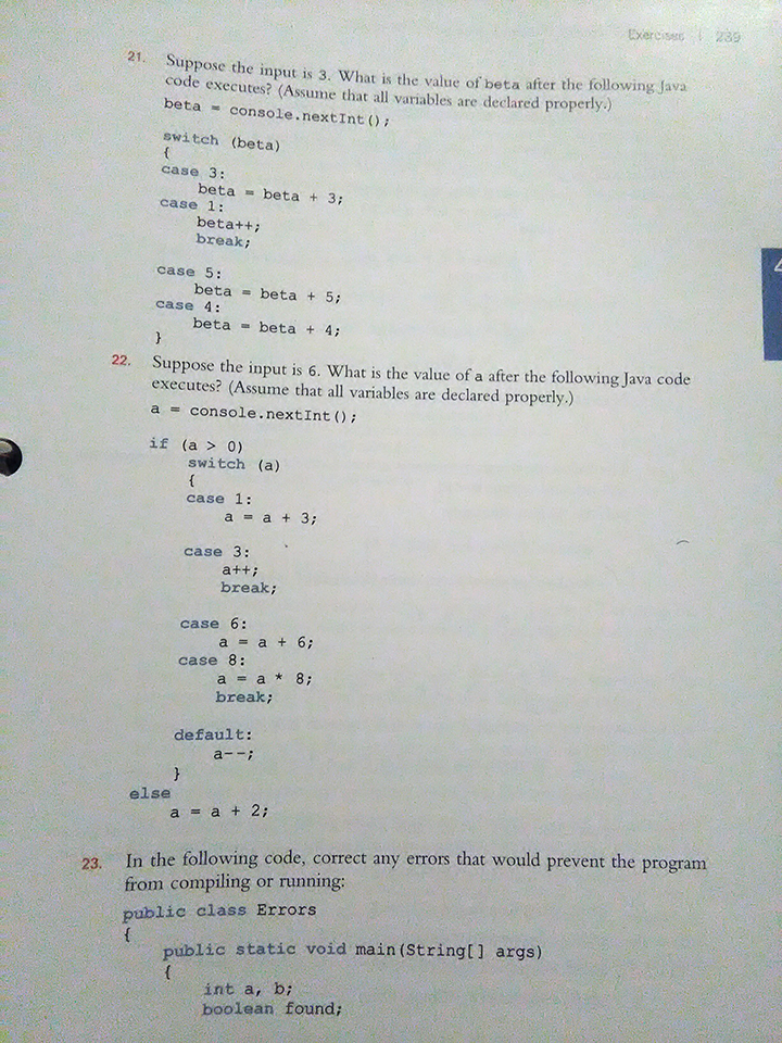 Solved Exerciss288 21 Suppose The Input Is 3 What Is The 