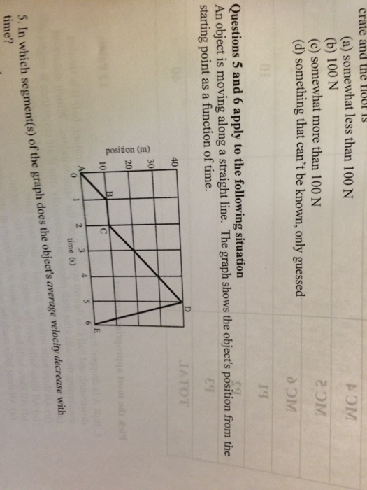 Solved Questions 5 and 6 apply to the following situation An | Chegg.com
