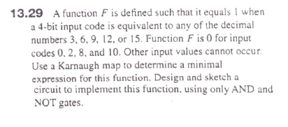Solved 13.29 A function F is defined such that it equals 1 | Chegg.com