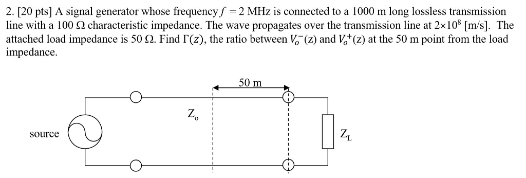 Solved 2. [20 pts] A signal generator whose frequency f 2 | Chegg.com