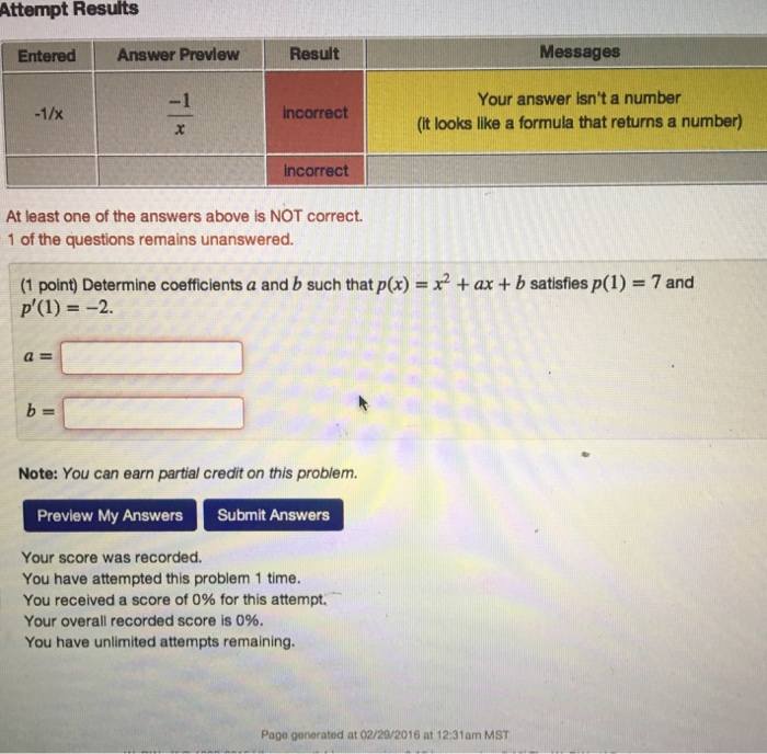Solved Determine coefficients a and b such that p(x) = x^2 + | Chegg.com Solved Determine coefficients a and b such that p(x) = x^2 + | Chegg.com