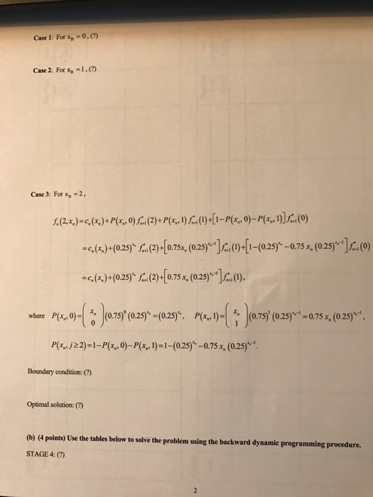 stochastic model | Chegg.com