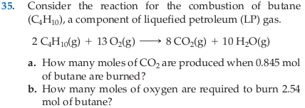 Solved Consider the reaction for the combustion of butane | Chegg.com