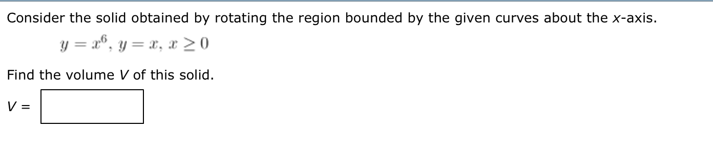 Solved: Consider The Solid Obtained By Rotating The Region... | Chegg.com