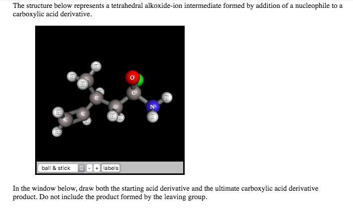 Solved The structure below represents a tetrahedral | Chegg.com