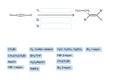 Solved In each reaction box, place the best reagent and | Chegg.com