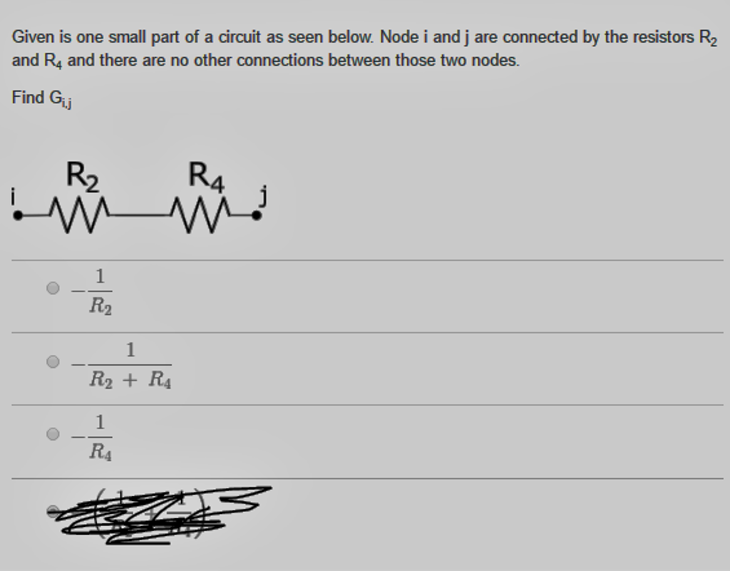 Solved Given Is The Circuit Below Using Node Voltage