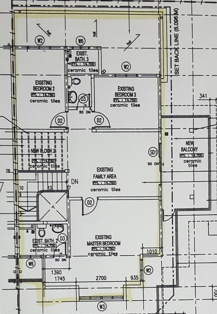 Produce a Structural drawing indicating the slabs, | Chegg.com