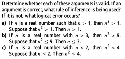 Solved what rule of inference is being used? | Chegg.com