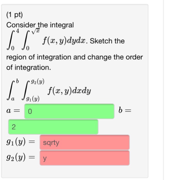 Solved Consider the integral integral_0^4 | Chegg.com