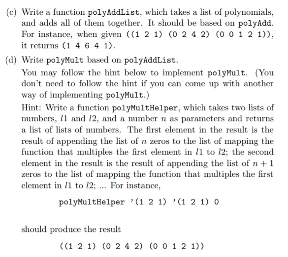 Solved 5. (8 points) A single-variable polynomial of degree | Chegg.com