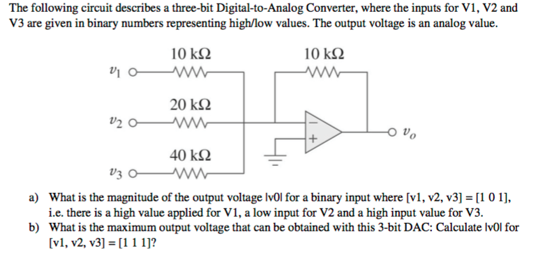 Solved The following circuit describes a three-bit | Chegg.com