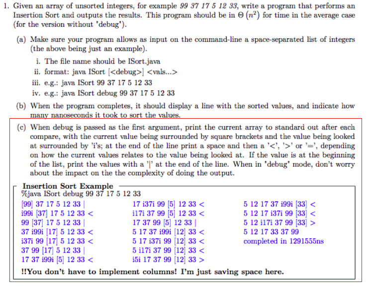 Solved Insertion Sort Question I Know How To Make The Code Chegg solved-insertion-sort-question-i-know-how-to-make-the-code-chegg