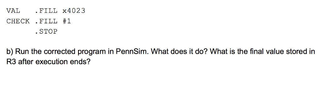 There Are Three Assembly Syntax Errors In The Program