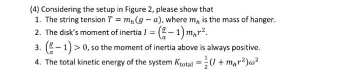 Solved Physics pre lab help number 4!! | Chegg.com