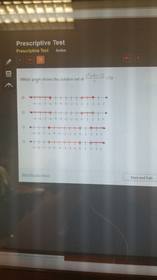 Solved Prescriptive Test Prescriptive Test Active +4x-12 | Chegg.com