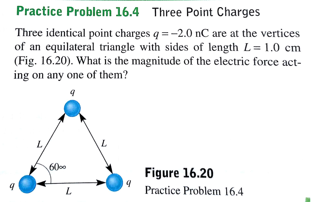 Solved Three Point Charges Three Identical Point Charges Q Chegg Solved Three Point Charges Three Identical Point Charges Q Chegg