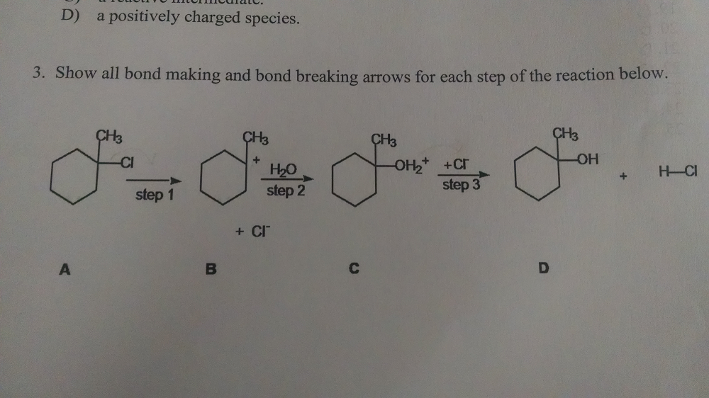 Solved 25. Show all the bond making and bond breaking arrows | Chegg.com