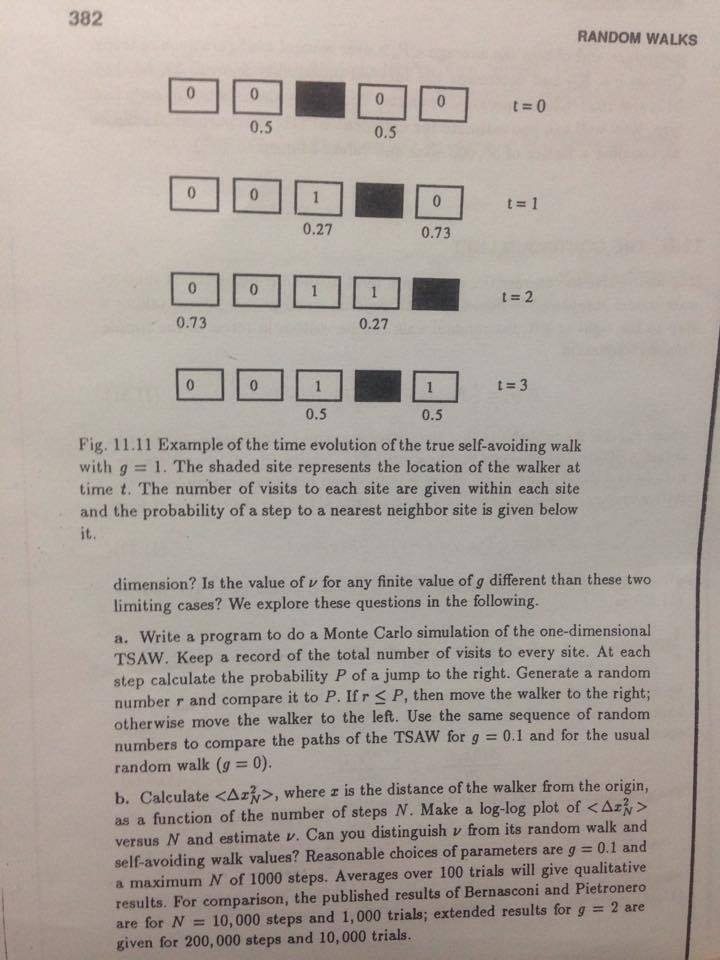Solved Problem 11.16 Random walk on lattices containing | Chegg.com