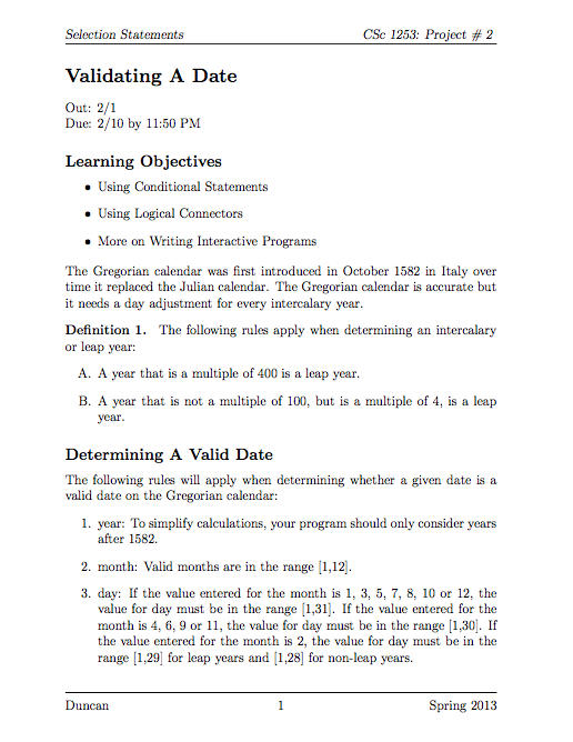 Learning Objectives Using Conditional Statements | Chegg.com