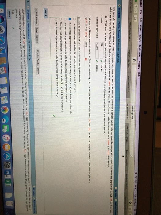 Solved One way of checking the effect of undercoverage, | Chegg.com
