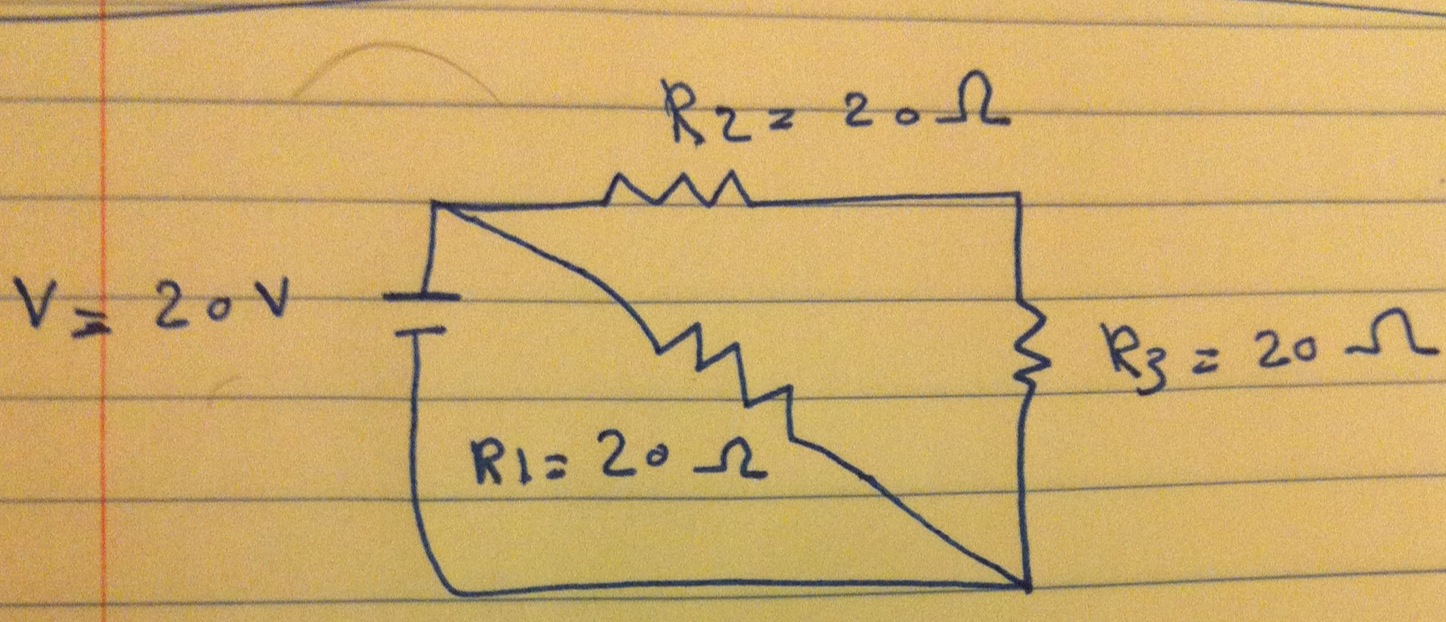Solved: What Is The Voltage Across Each Resistor? | Chegg.com