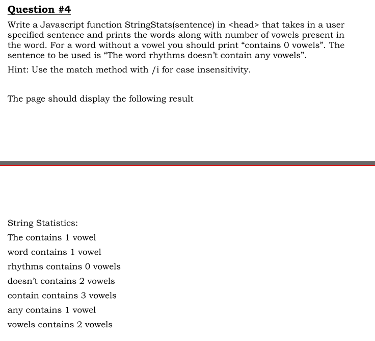 Solved must be written in javascript. as well as use the | Chegg.com