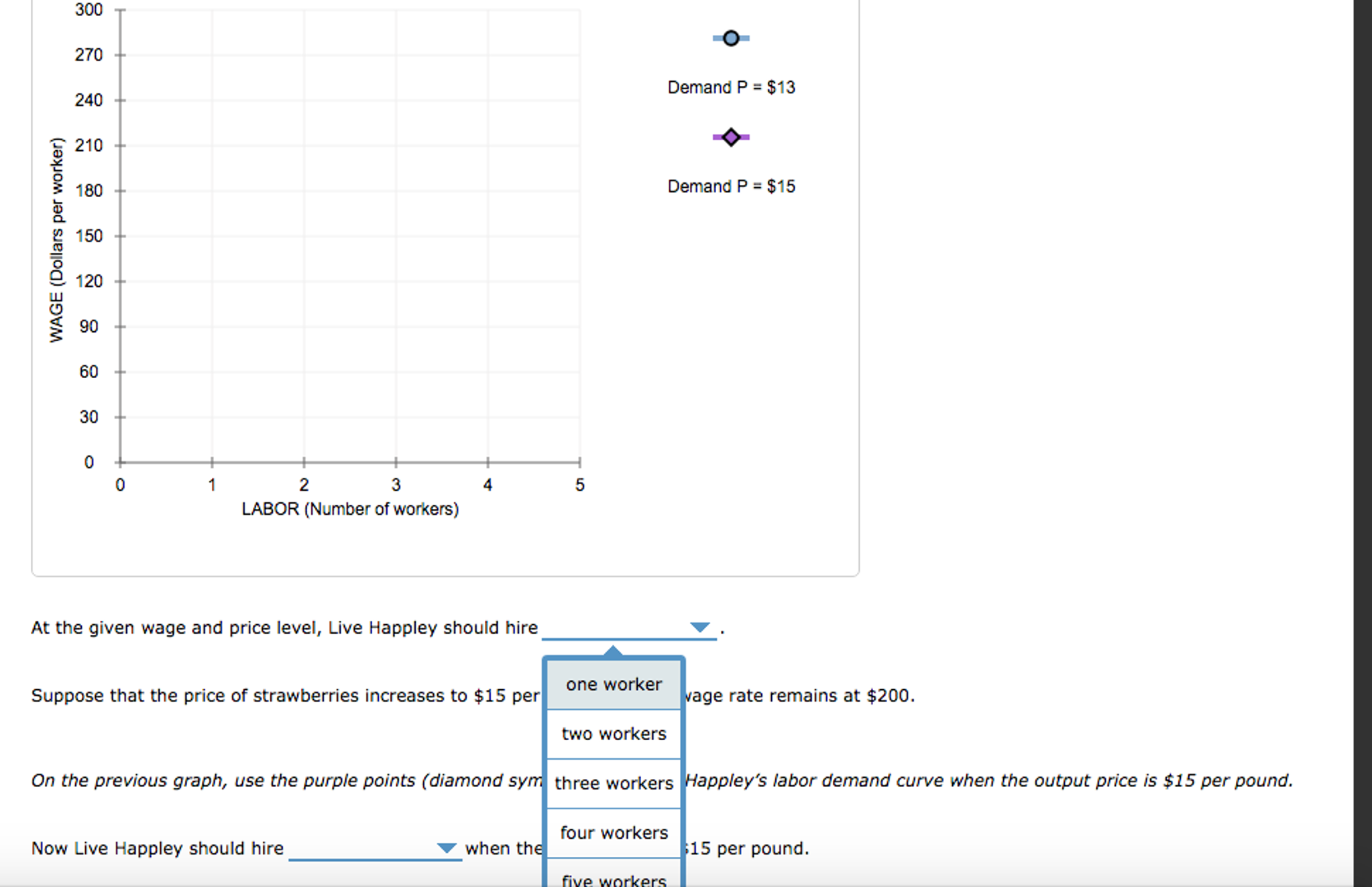 Solved Consider Live Happley Fields, a small player in the | Chegg.com