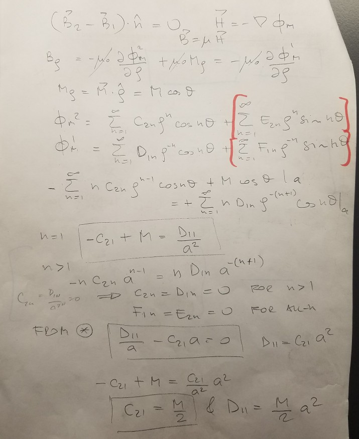 Solved Calculate the demagnetizing factor, of a long | Chegg.com