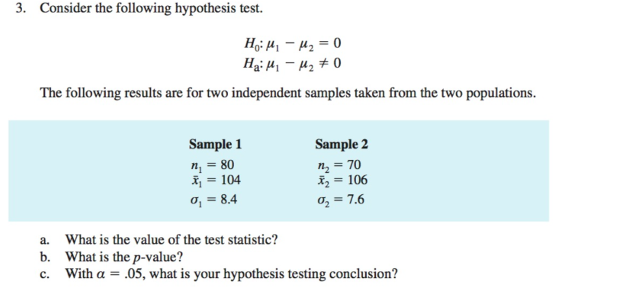 Solved Consider The Following Hypothesis Test Ho H Chegg Hot Sex Picture