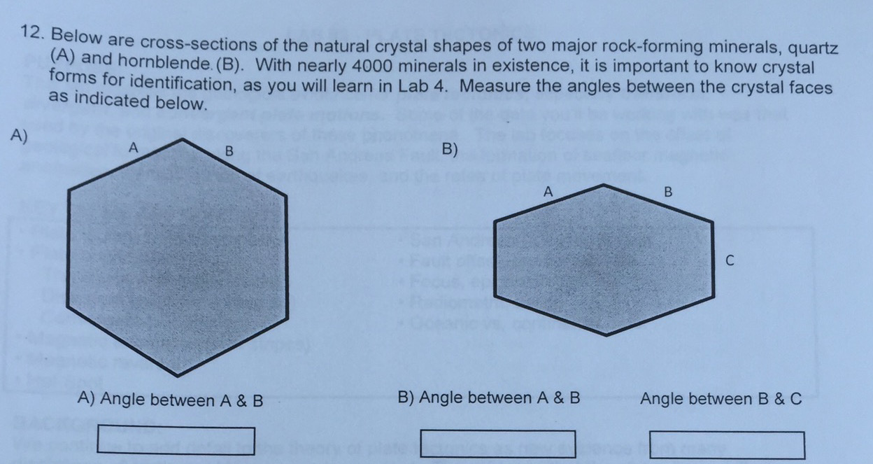 Solved Below are cross-sections of the natural crystal | Chegg.com