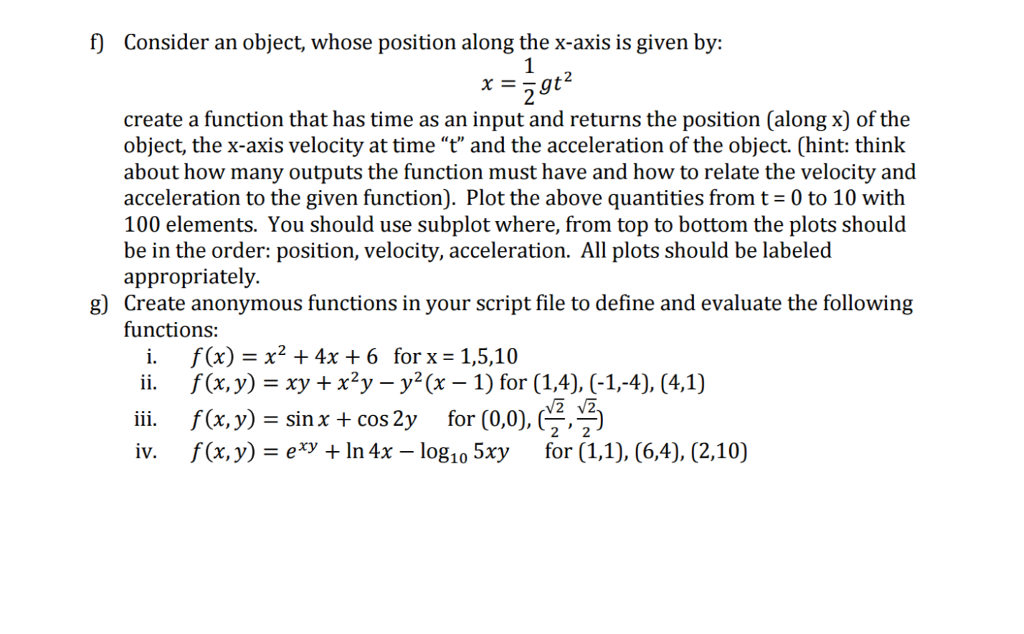 Consider an object, whose position along the x-axis | Chegg.com