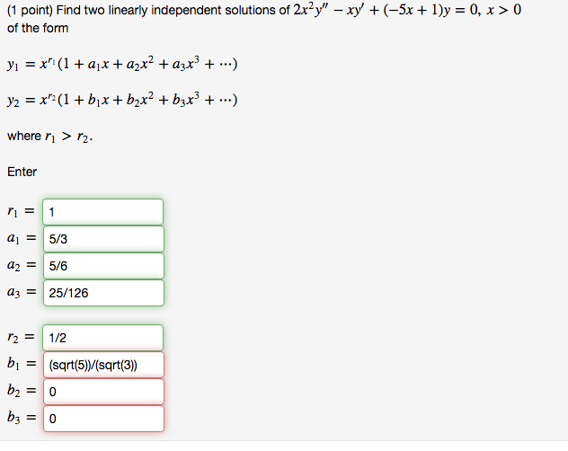 Solved I wasnt able to get the second part, please solve | Chegg.com