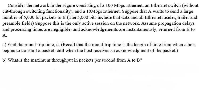 Solved Consider the network in the figure consisting of a | Chegg.com