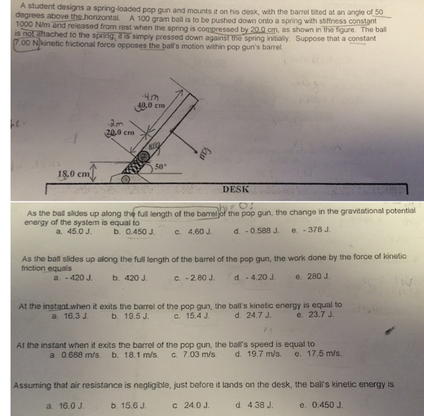 Solved Answer and Explain all parts of this question. Spring | Chegg.com