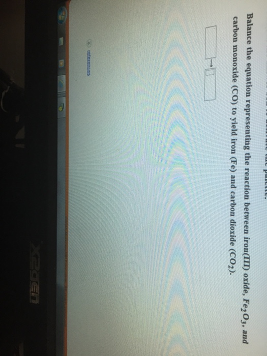 Solved Balanced the equation representing the reaction | Chegg.com