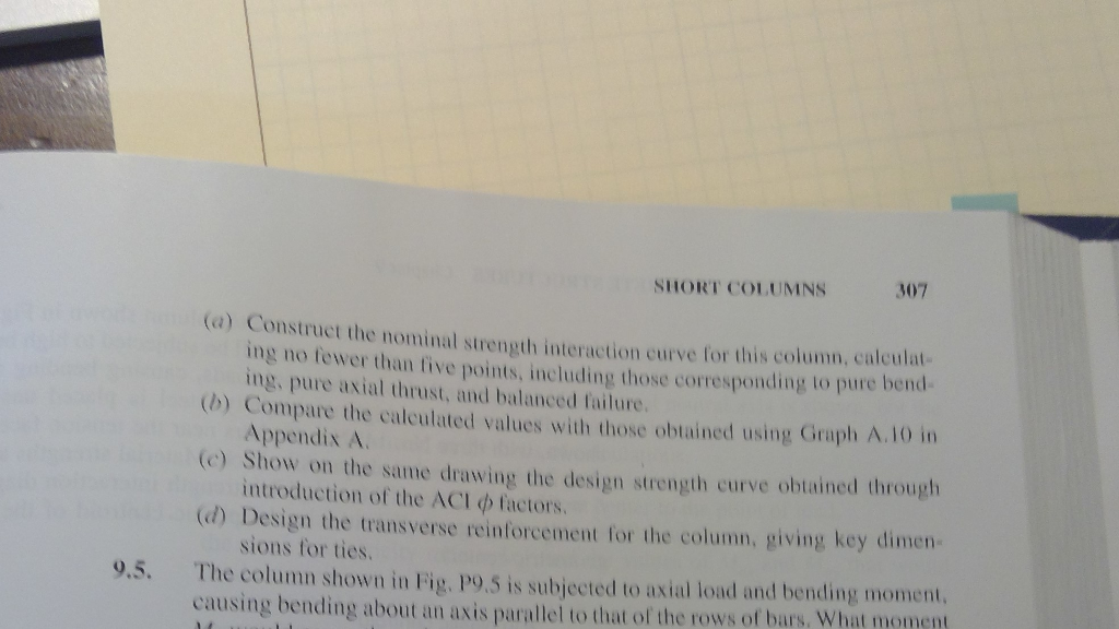 Problem 9 1 Design And Detail The Les Column A Good Chegg Problem 9 1 Design And Detail The Les Column A Good Chegg