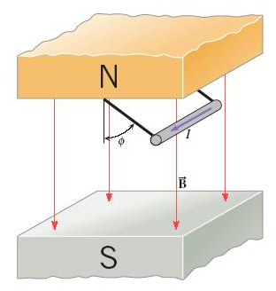 Solved A horizontal wire is hung from the ceiling of a room | Chegg.com