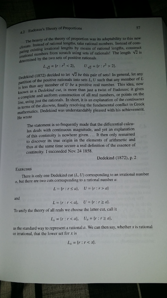 Solved "4.2.1" Mathematics and its History - J.Stillwell | Chegg.com