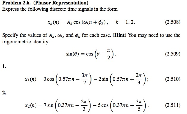 Solved Express the following discrete time signals in the | Chegg.com