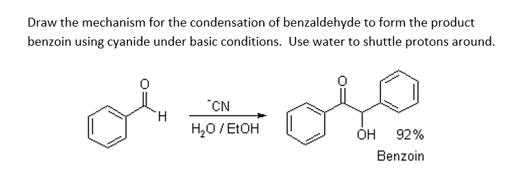 Solved Draw the mechanism for the condensation of | Chegg.com