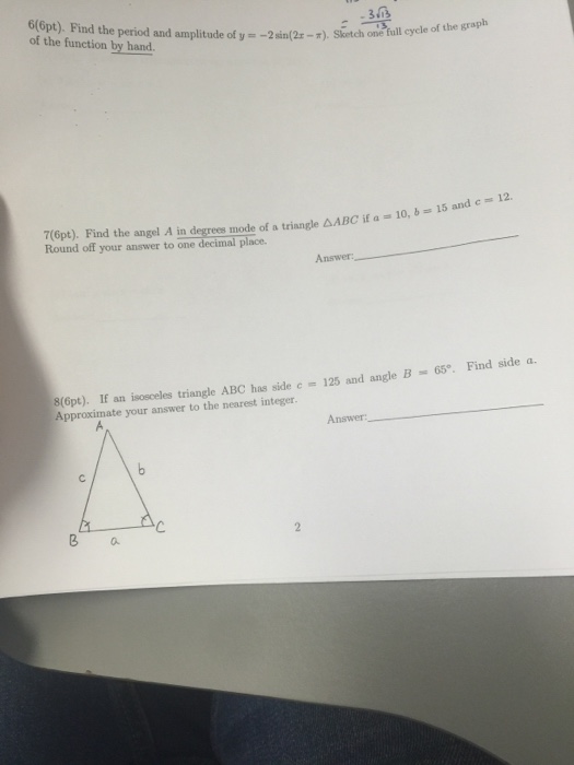 Precalculus Archive May 04 2016