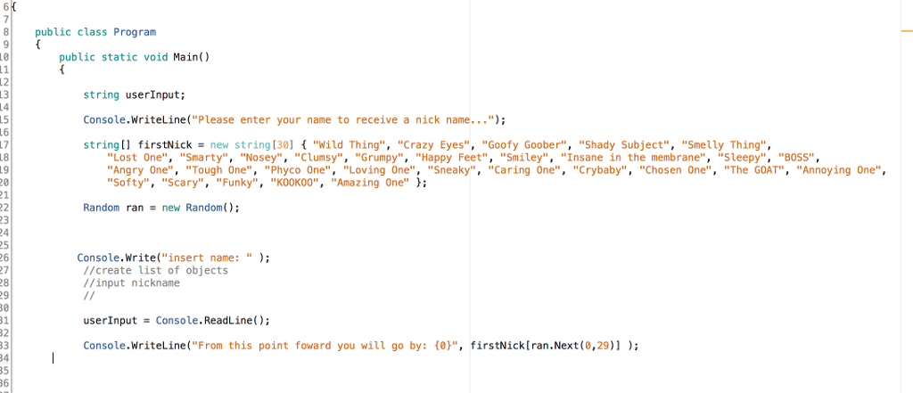 Solved visual C# I creating a program that ask the | Chegg.com