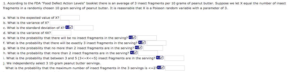 Solved According to the FDA "Food Defect Action Levels" | Chegg.com