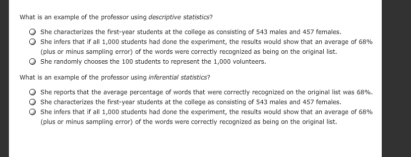 Solved 2. Identifying populations, samples, statistics, | Chegg.com