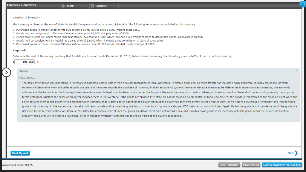 Solved Chapter 7 Homework eBook Calculator Valuation of | Chegg.com Solved Chapter 7 Homework eBook Calculator Valuation of | Chegg.com