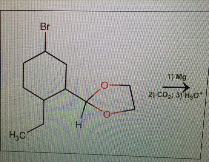 Solved H3C Br 1) Mg 2) co2; 3) H30 | Chegg.com