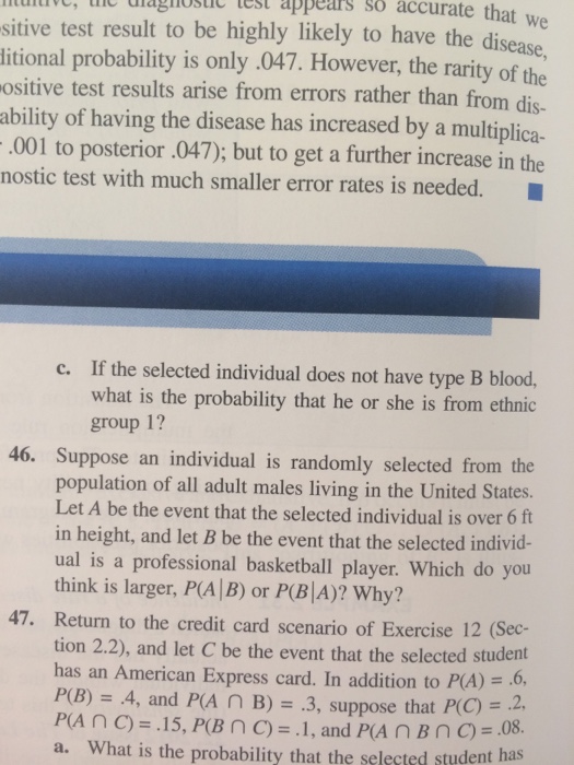 Solved posterior probability, a diagnoś EXERCISES Section | Chegg.com