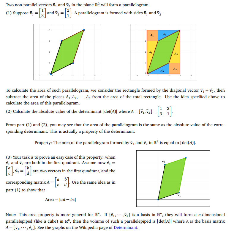 Solved Two non-parallel vectors v vector_1 and v vector_2 in | Chegg.com